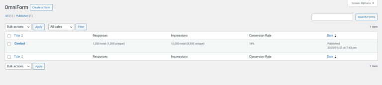 OmniForm 1.3.0 – OmniForm