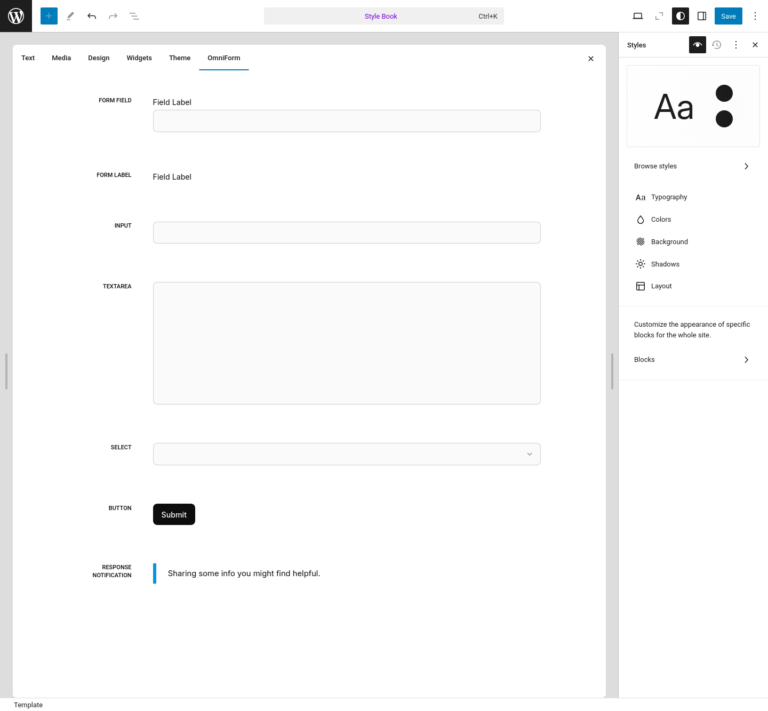 OmniForm 1.3.0 – OmniForm