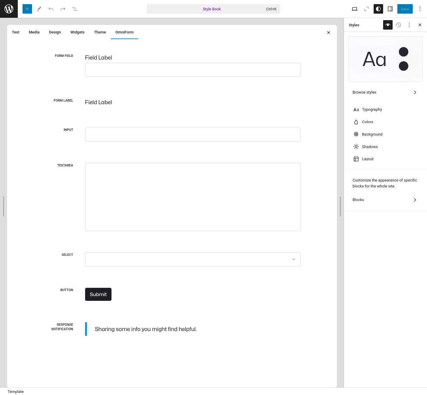 OmniForm 1.3.0 – OmniForm