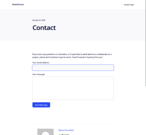 OmniForm 1.3.0 – OmniForm