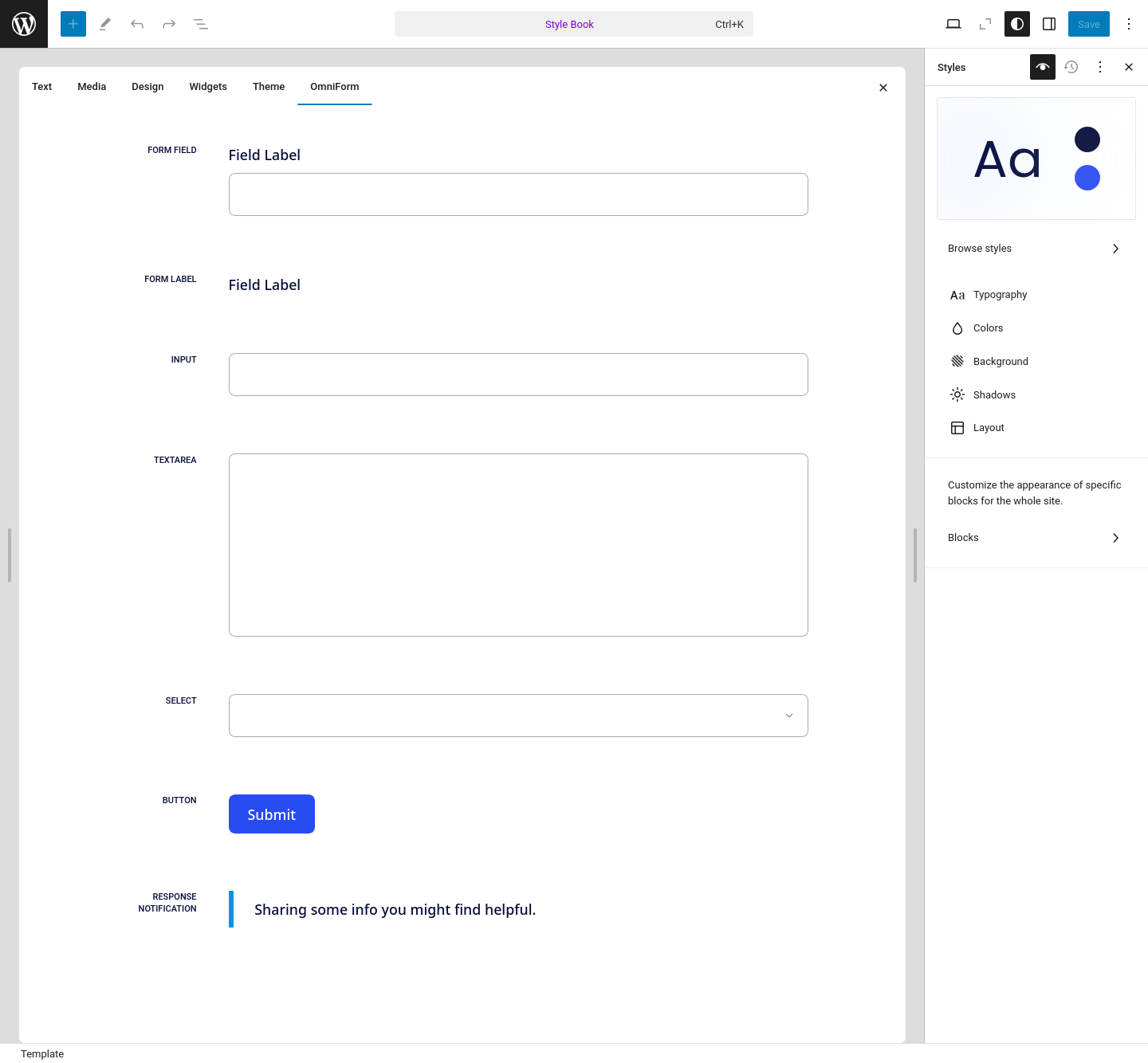 OmniForm 1.3.0 – OmniForm